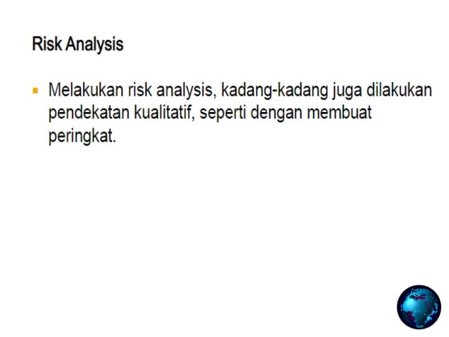 Definisi dan Metode Business Impact Analysis (BIA) dan Risk Assessment ...