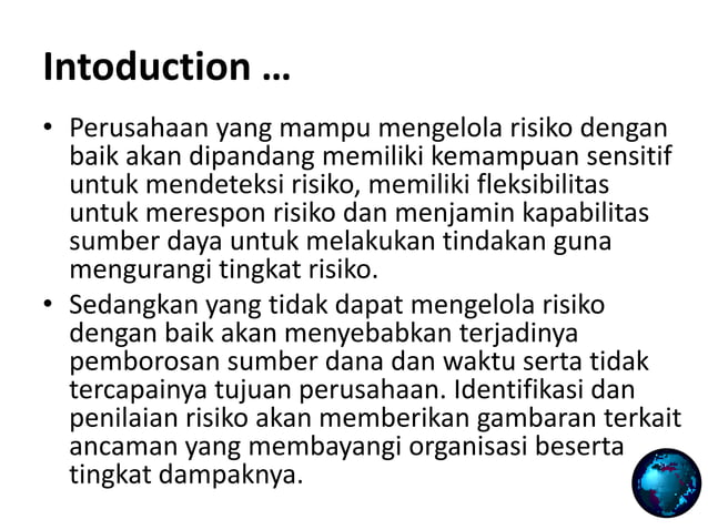 Definisi dan Metode Business Impact Analysis (BIA) dan Risk Assessment ...