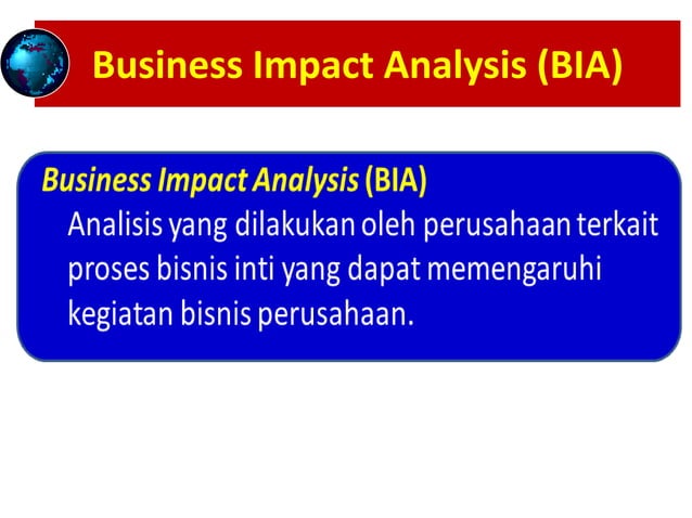 Definisi dan Metode Business Impact Analysis (BIA) dan Risk Assessment ...