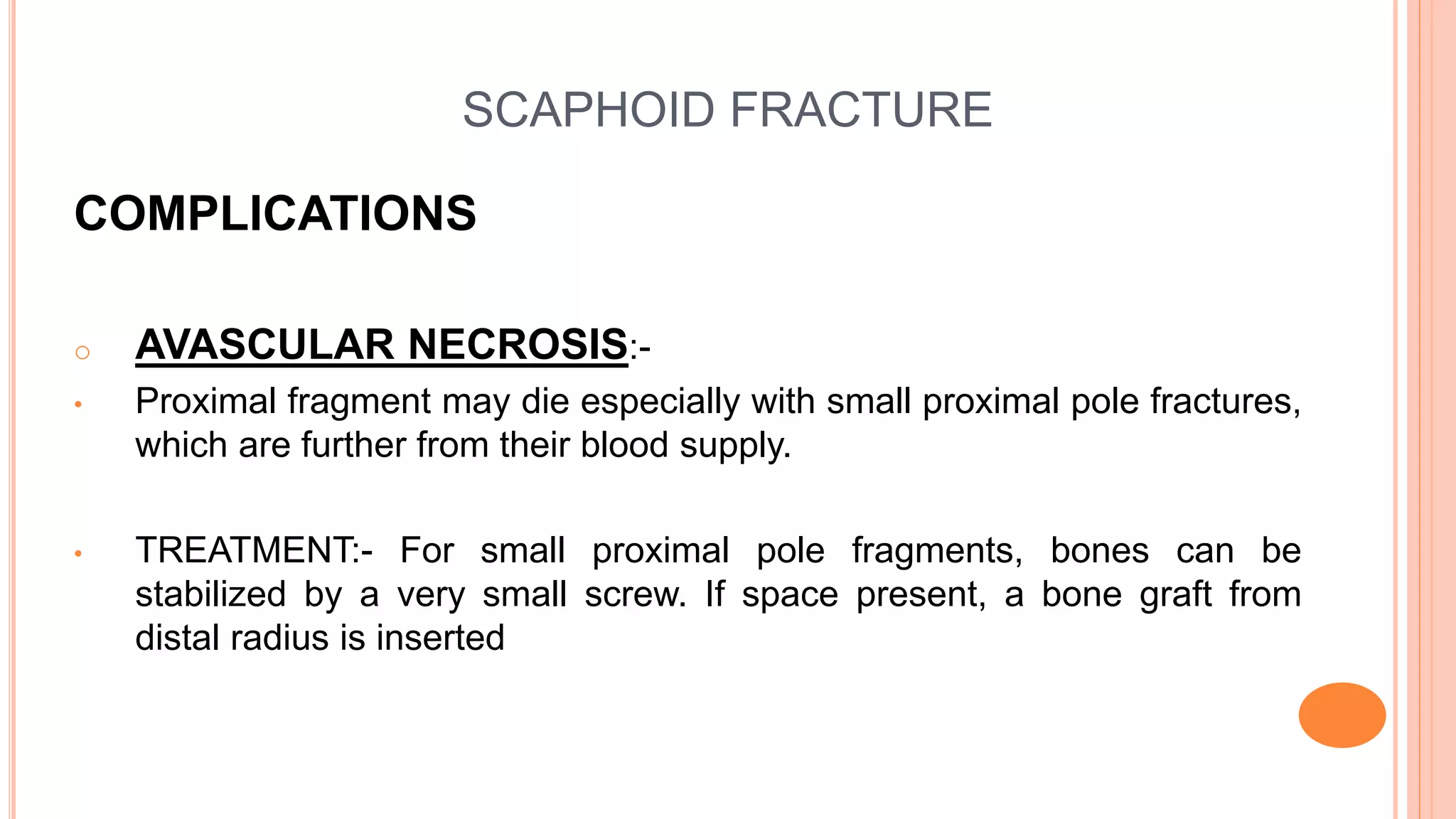 Scaphoid fracture | PPTX