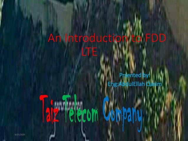 An Introduction to FDD LTE | PPT