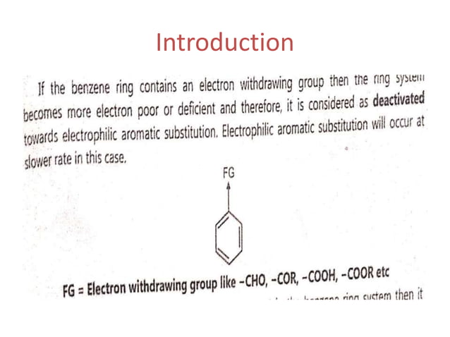 Electron withdrawing group | PPTX