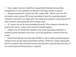 Installation and troubleshooting of solar pv power plants | PDF