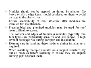 Installation and troubleshooting of solar pv power plants | PDF