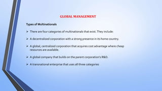 10. global management issue | PPTX