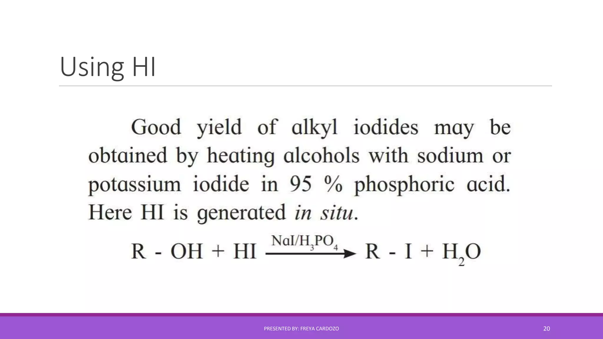 Halogen derivates of alkanes HDA | PPTX
