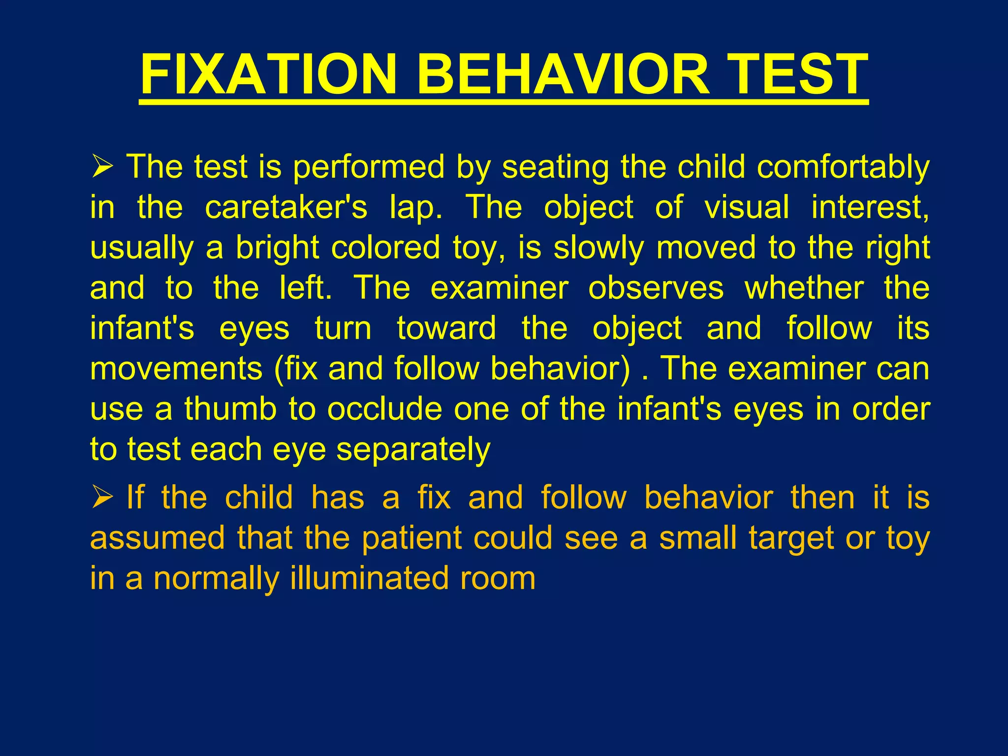 Visual acuity in children | PPT