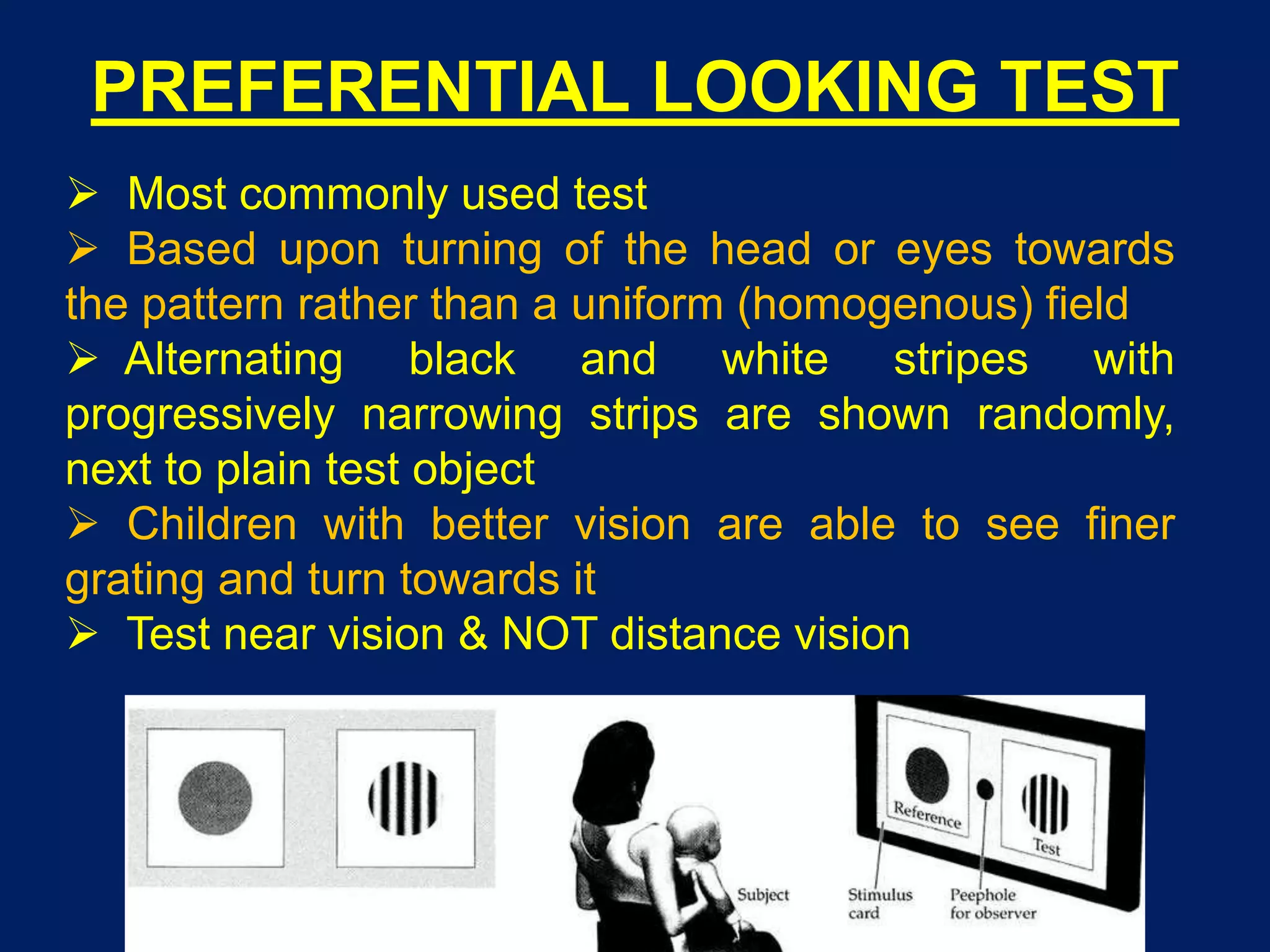 Visual acuity in children | PPT
