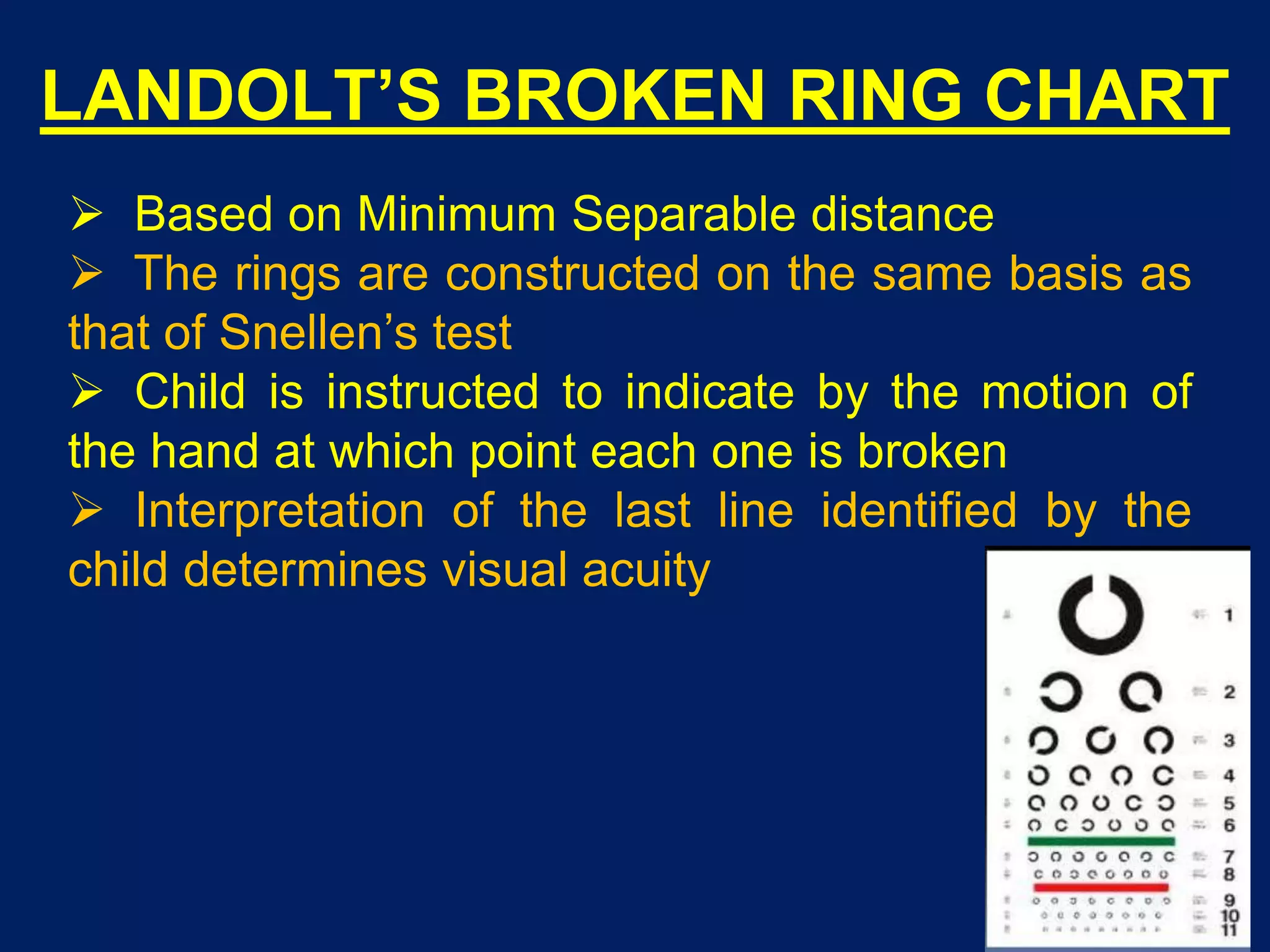 Visual acuity in children | PPT
