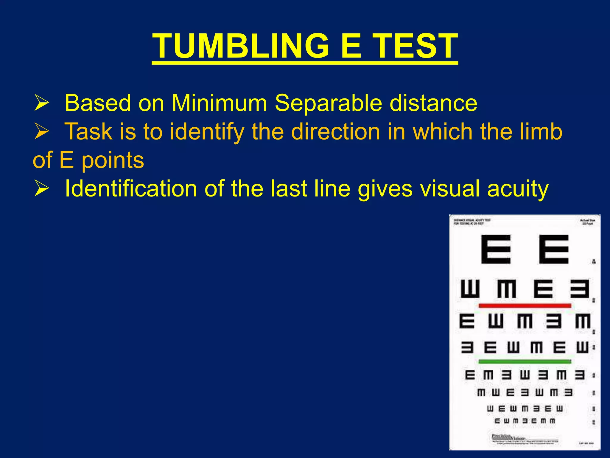 Visual acuity in children | PPT