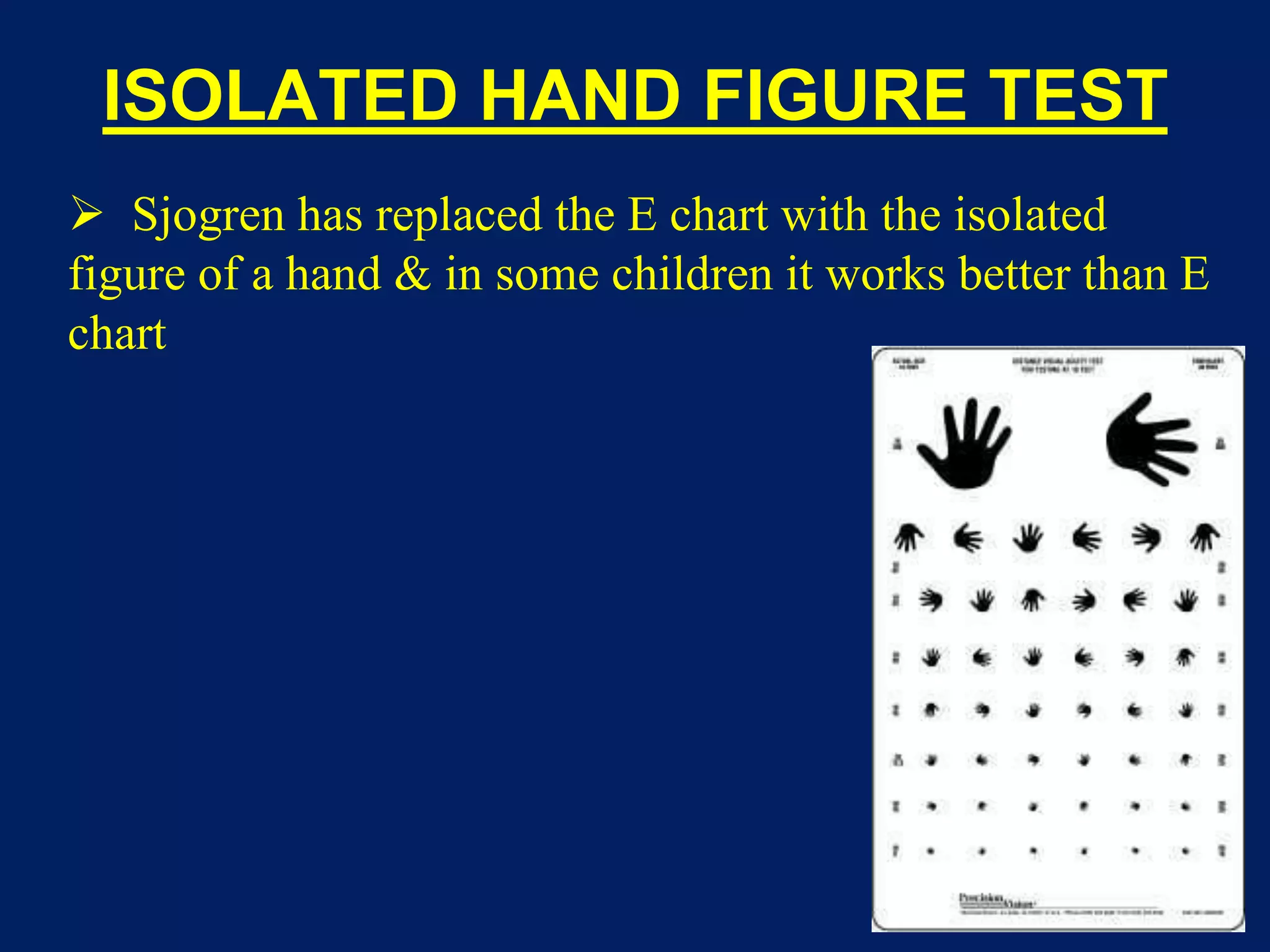 Visual acuity in children | PPT
