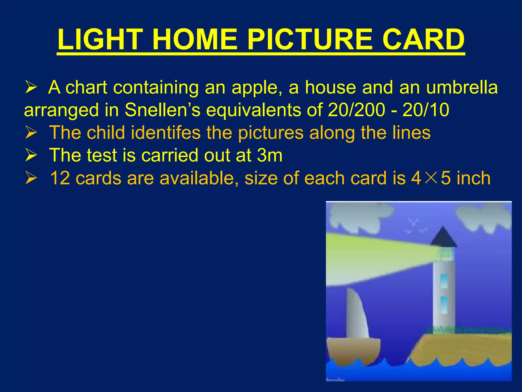 Visual acuity in children | PPT
