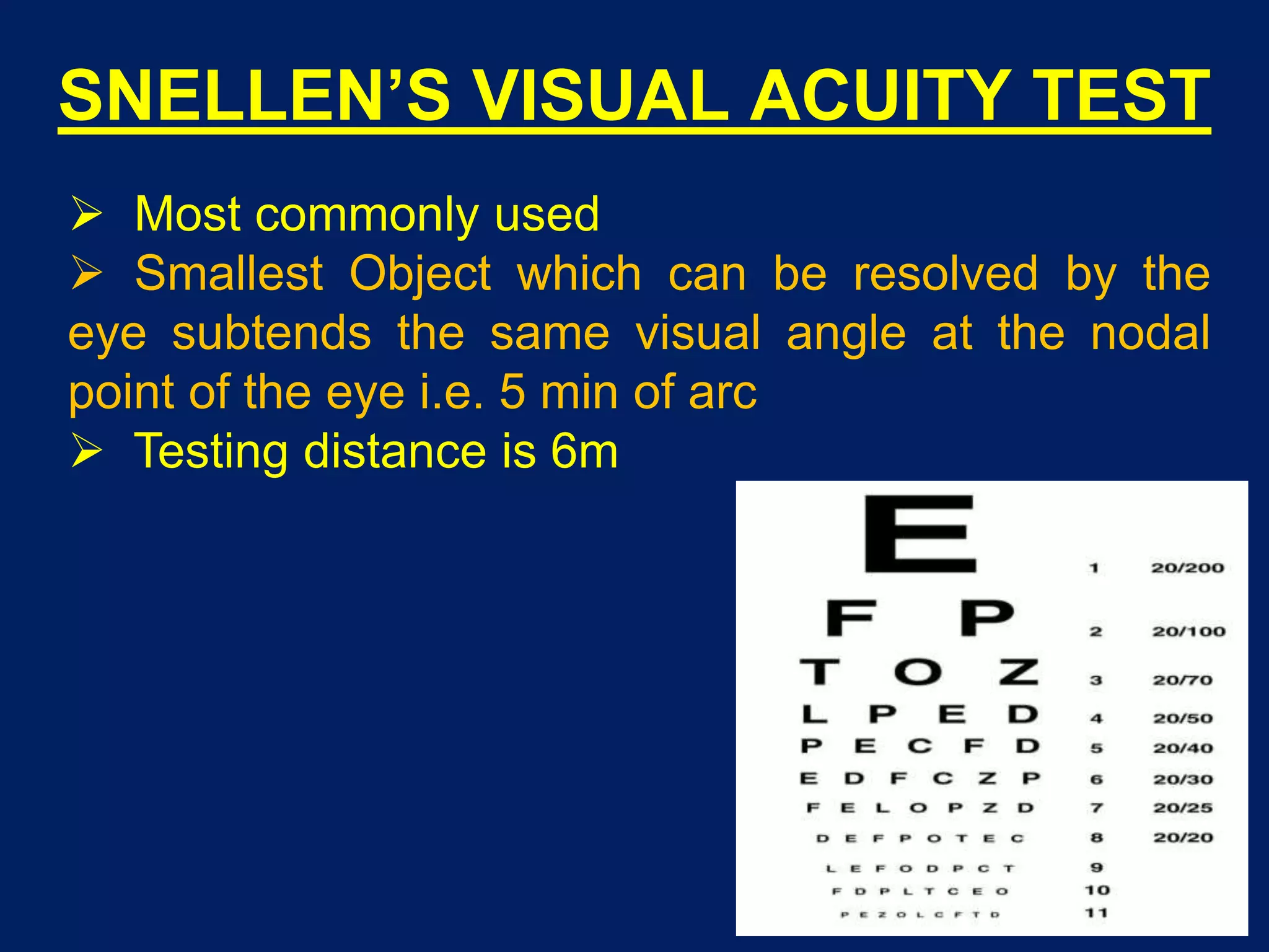 Visual acuity in children | PPT