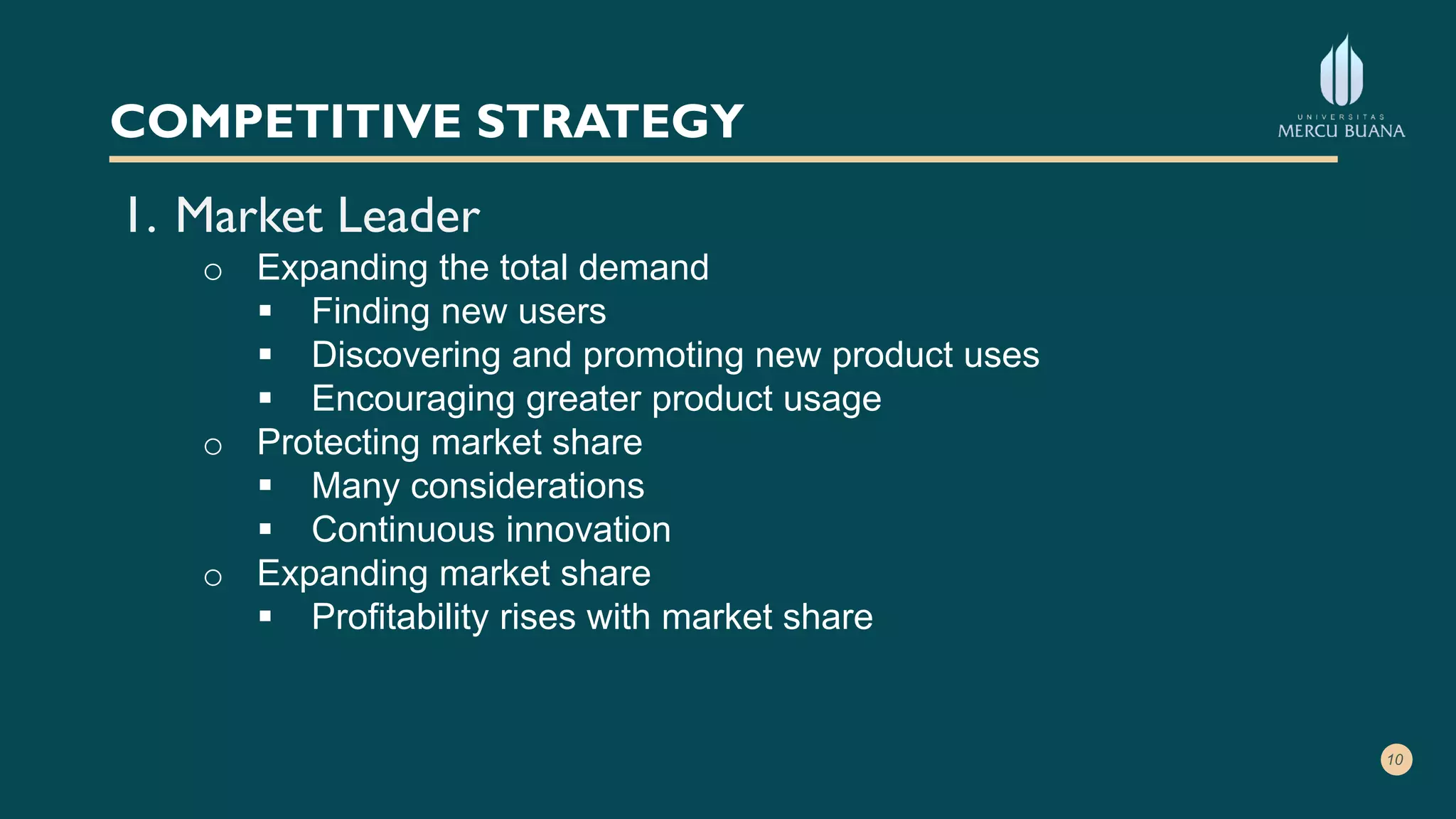 Chapter 12 addressing competition and driving growth ppt | PDF