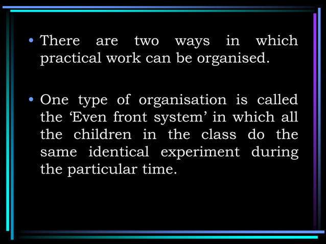 Methods of teaching - Individual laboratory method | PPSX