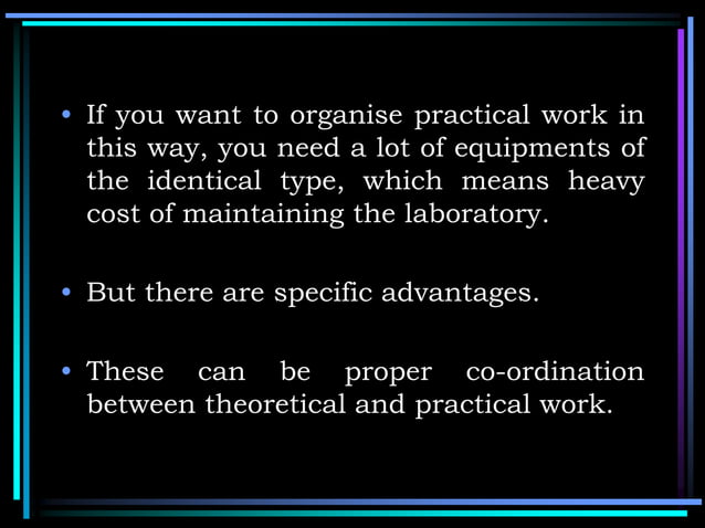 Methods of teaching - Individual laboratory method | PPSX