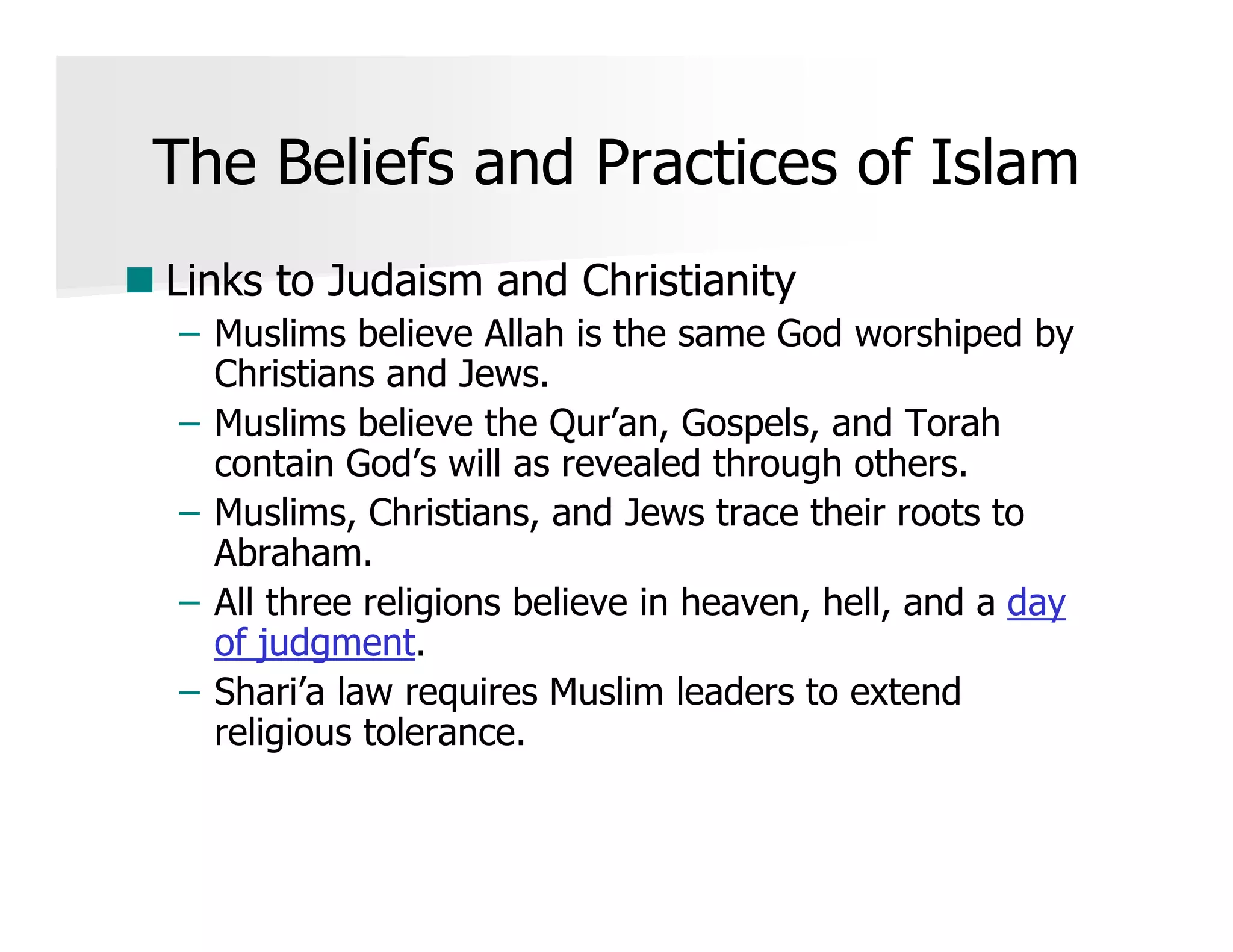 The Rise of Islam | PDF