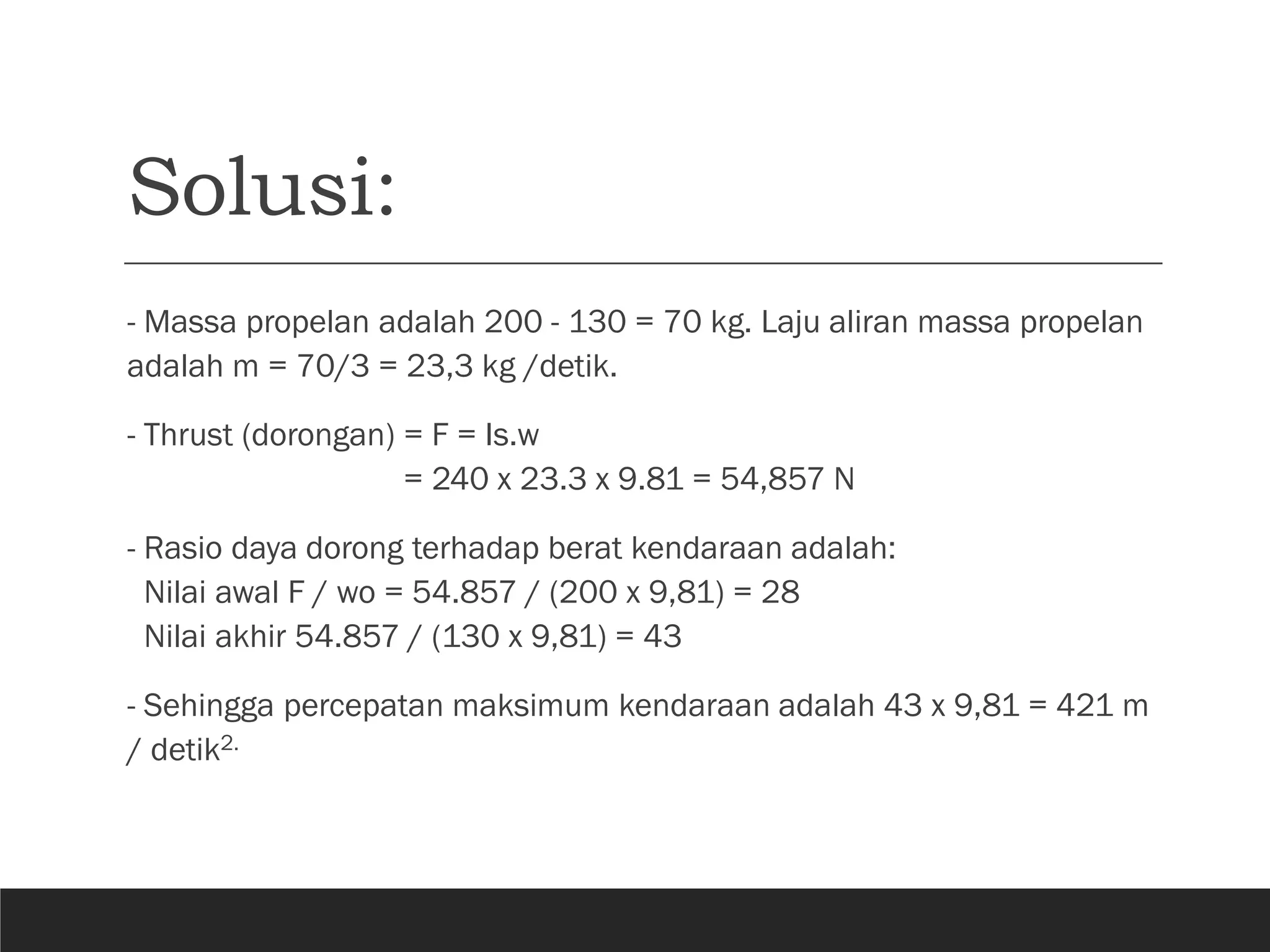 Mesin Roket dan Propulsi | PDF