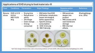 Electrohydrodynamic Drying of Food | PDF