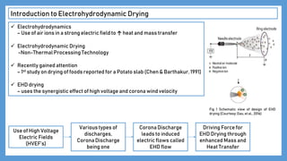 Electrohydrodynamic Drying of Food | PDF