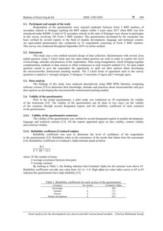 Need analysis for the development of a microcontroller instructional module programming literacy ...