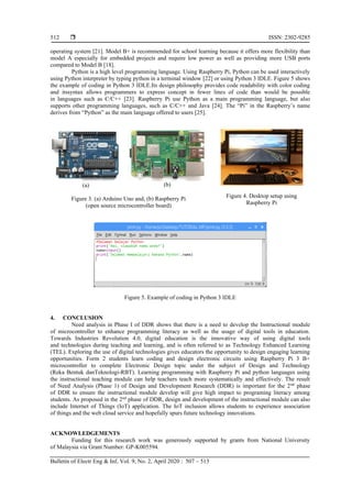 Need analysis for the development of a microcontroller instructional module programming literacy ...