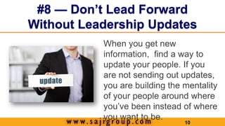 10 Commandments of Effective Leadership by T.D. Jakes | PPTX