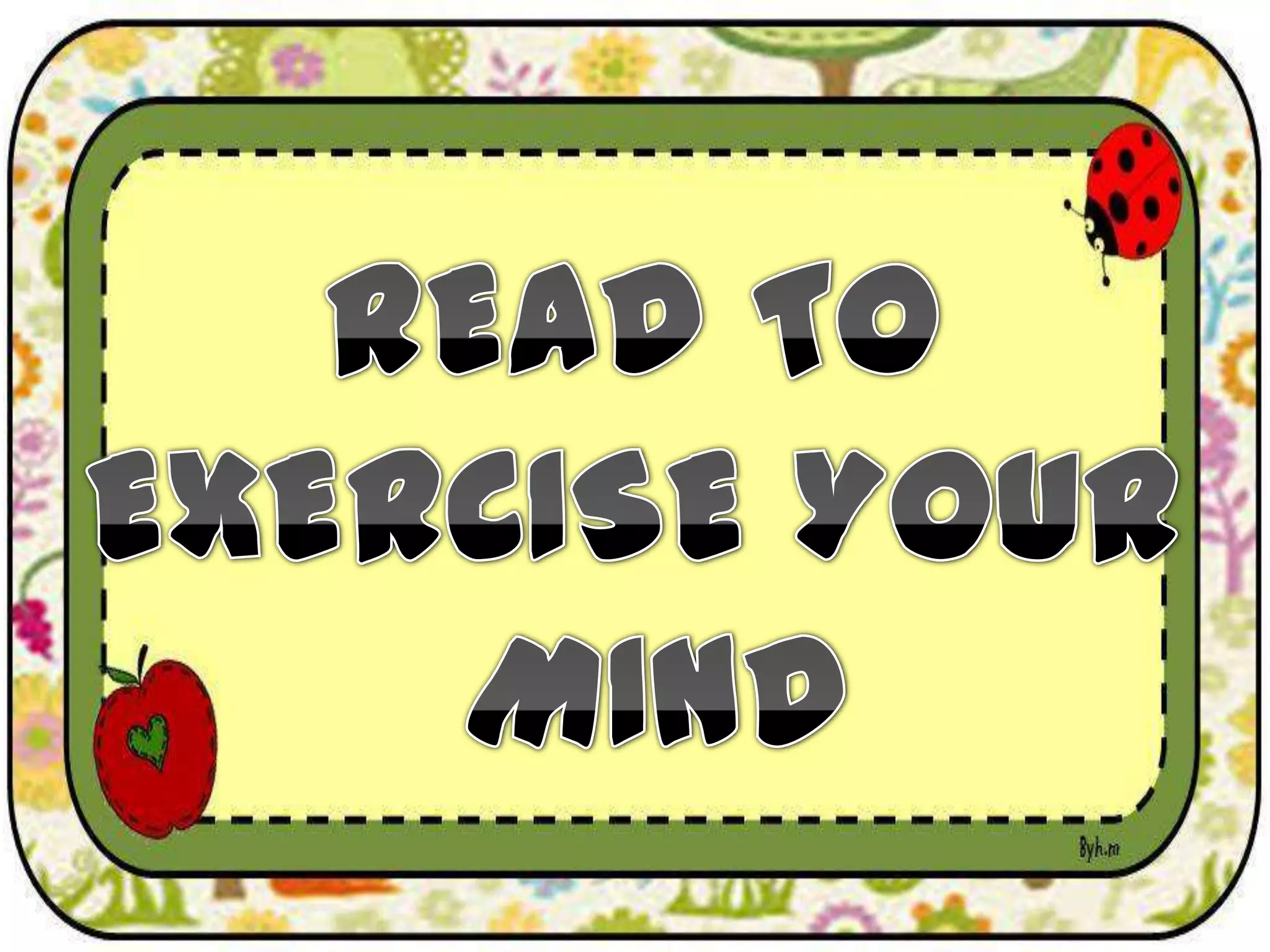 10 great reasons to read | PPT