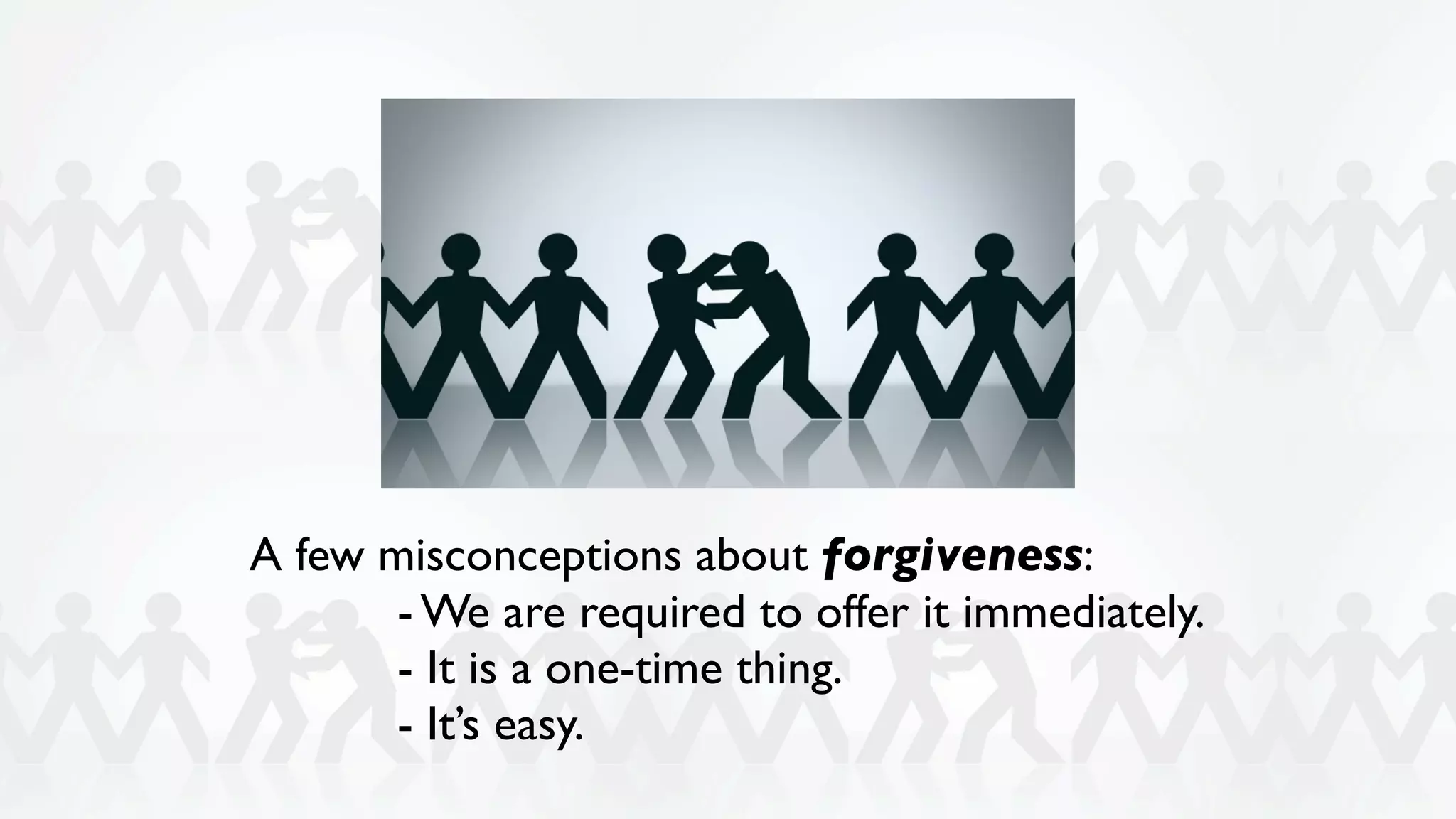 Forgive and Forget | KEY