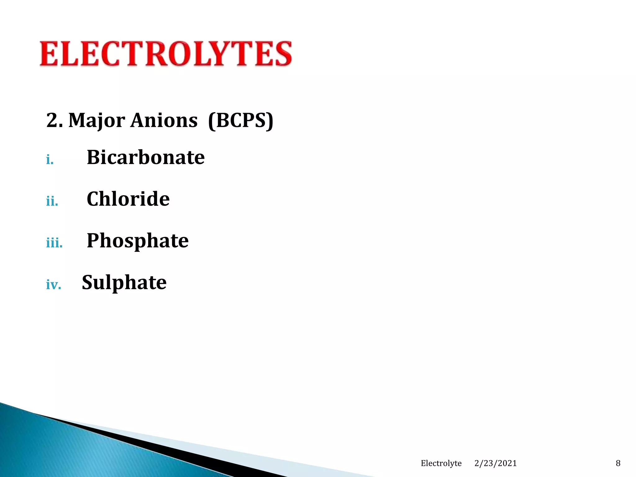 10.electrolyte new | PPTX