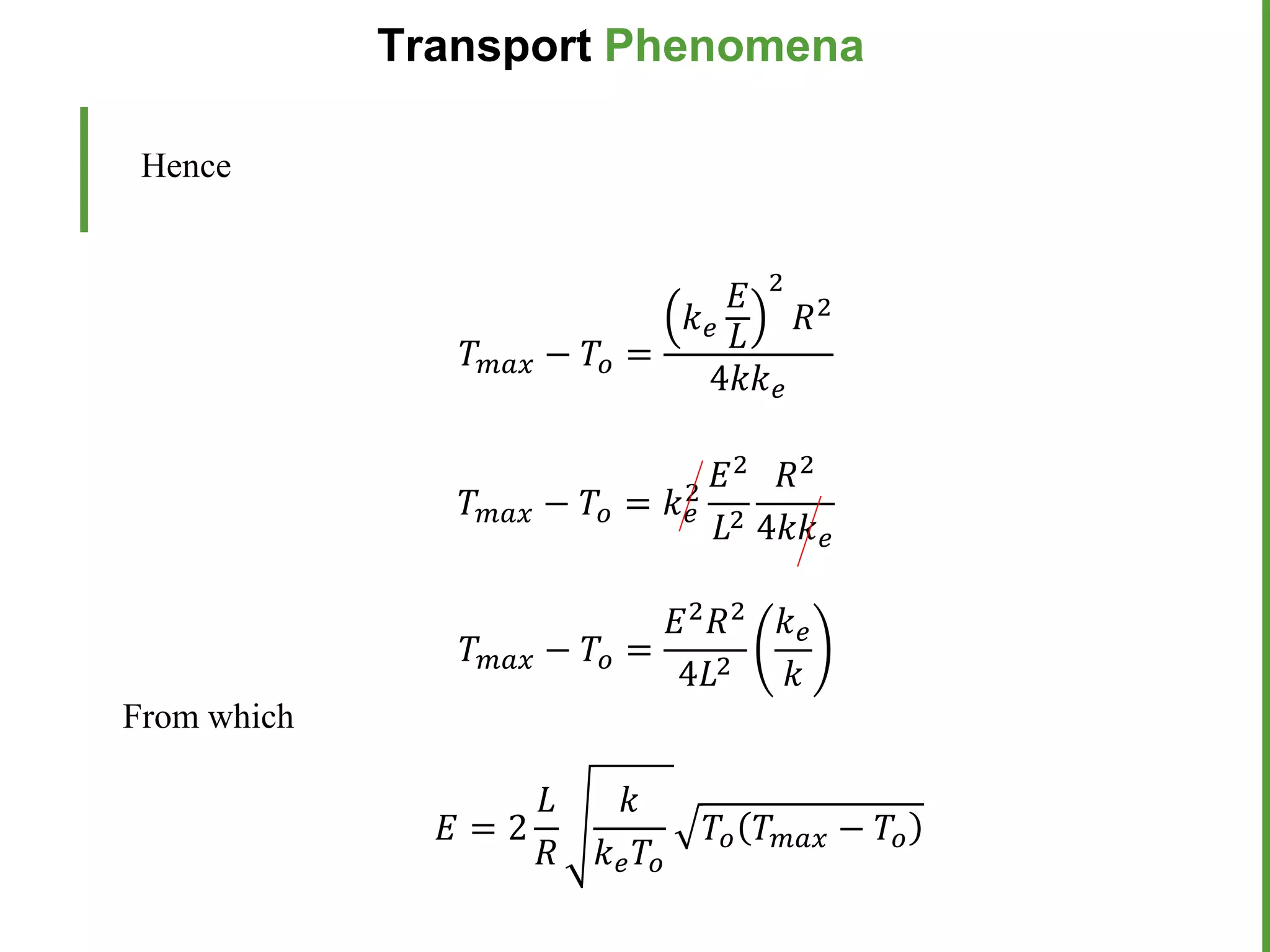 Shell Energy Balance | PPT