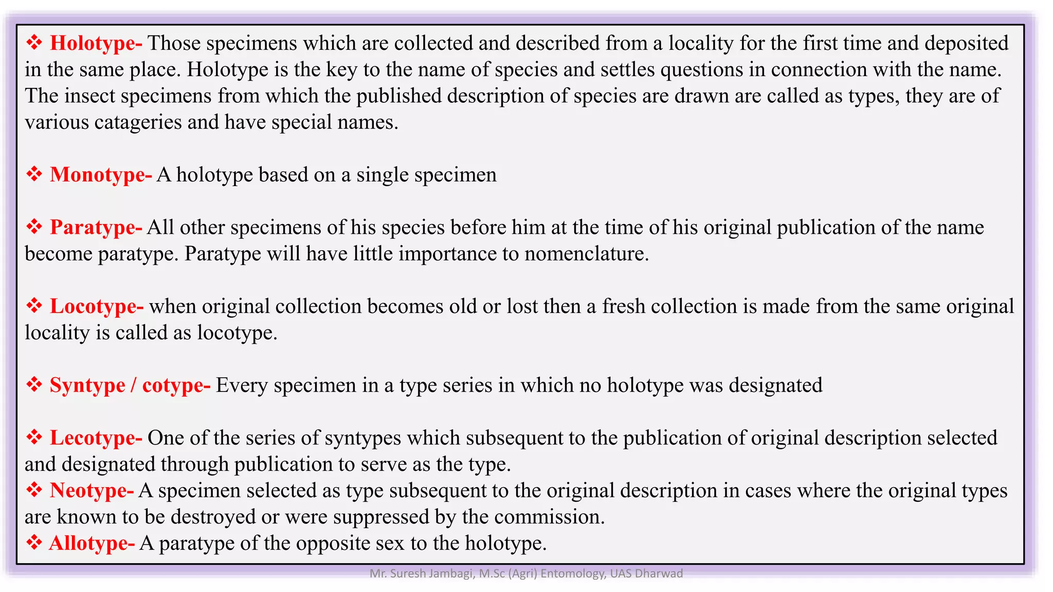 Insect systematics | PPTX