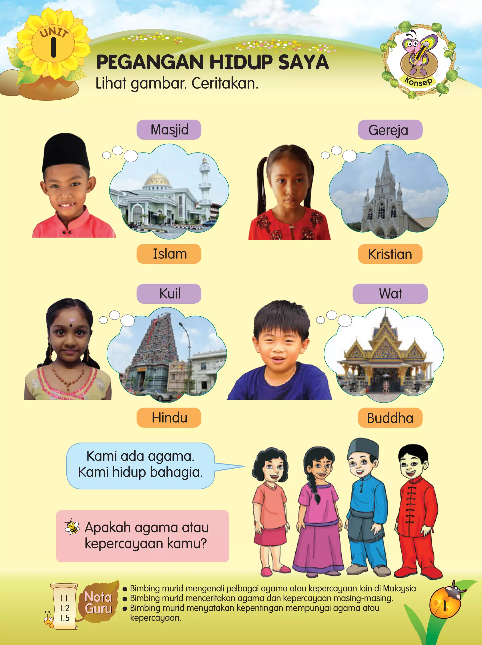 PENDIDIKAN MORAL TAHUN 1 | PDF