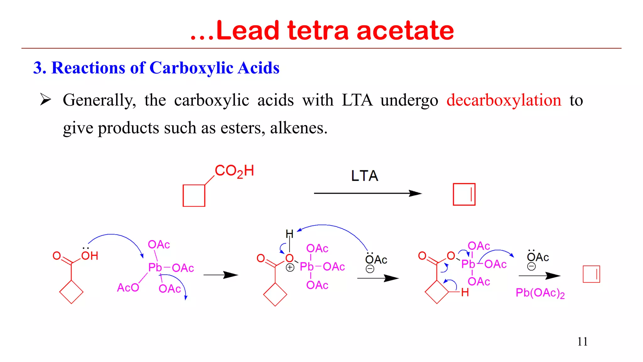 10. Lead tetra acetate | PDF