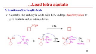 10. Lead tetra acetate | PDF
