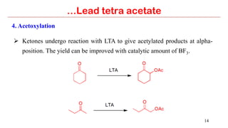 10. Lead tetra acetate | PDF