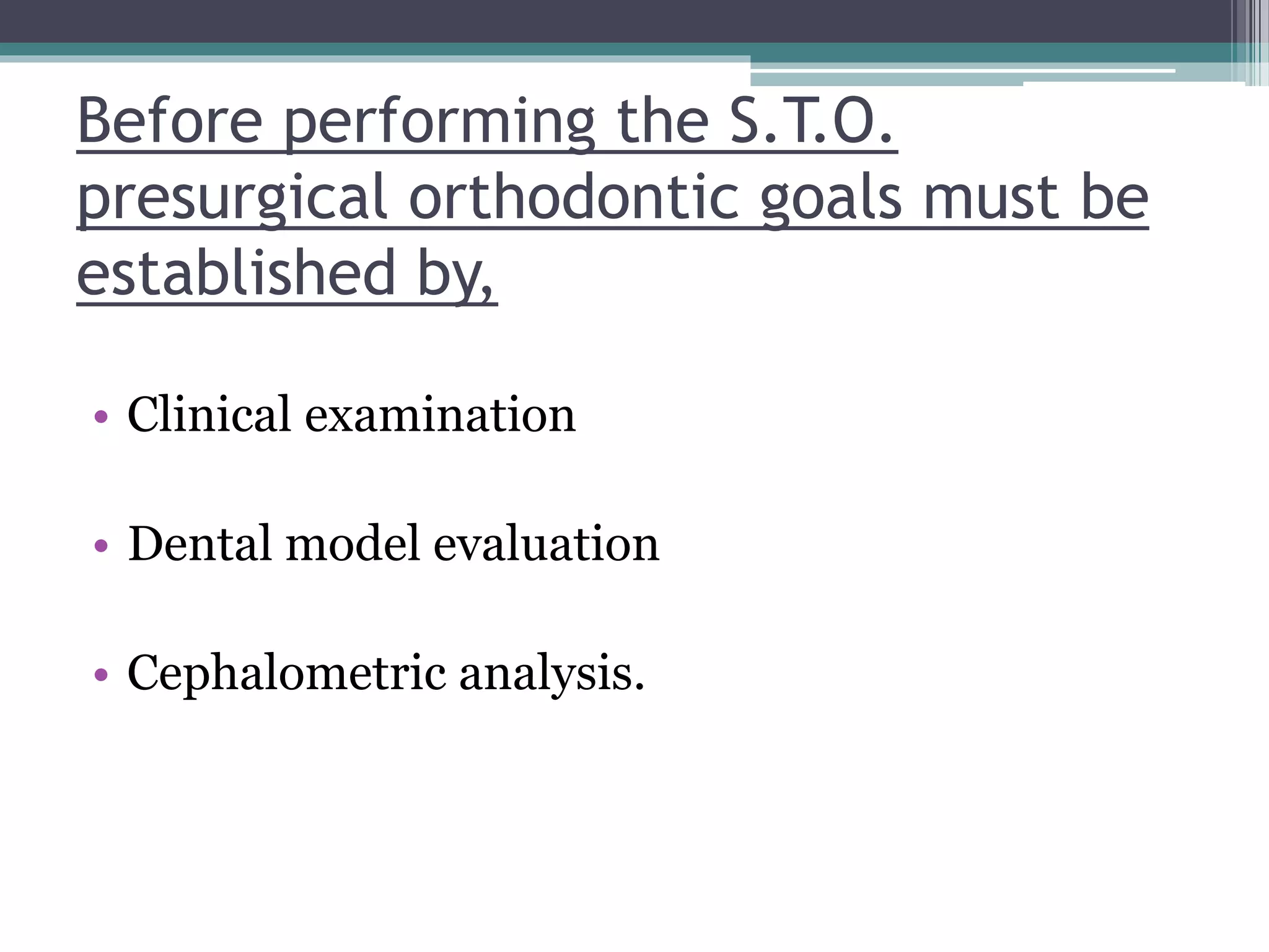 SURGICAL TREATMENT OBJECTIVES | PPTX