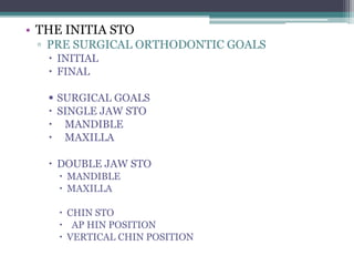 SURGICAL TREATMENT OBJECTIVES | PPTX