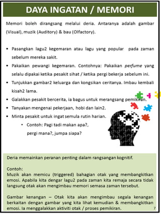 Rangsangan kepada Fungsi Kognitif | PDF