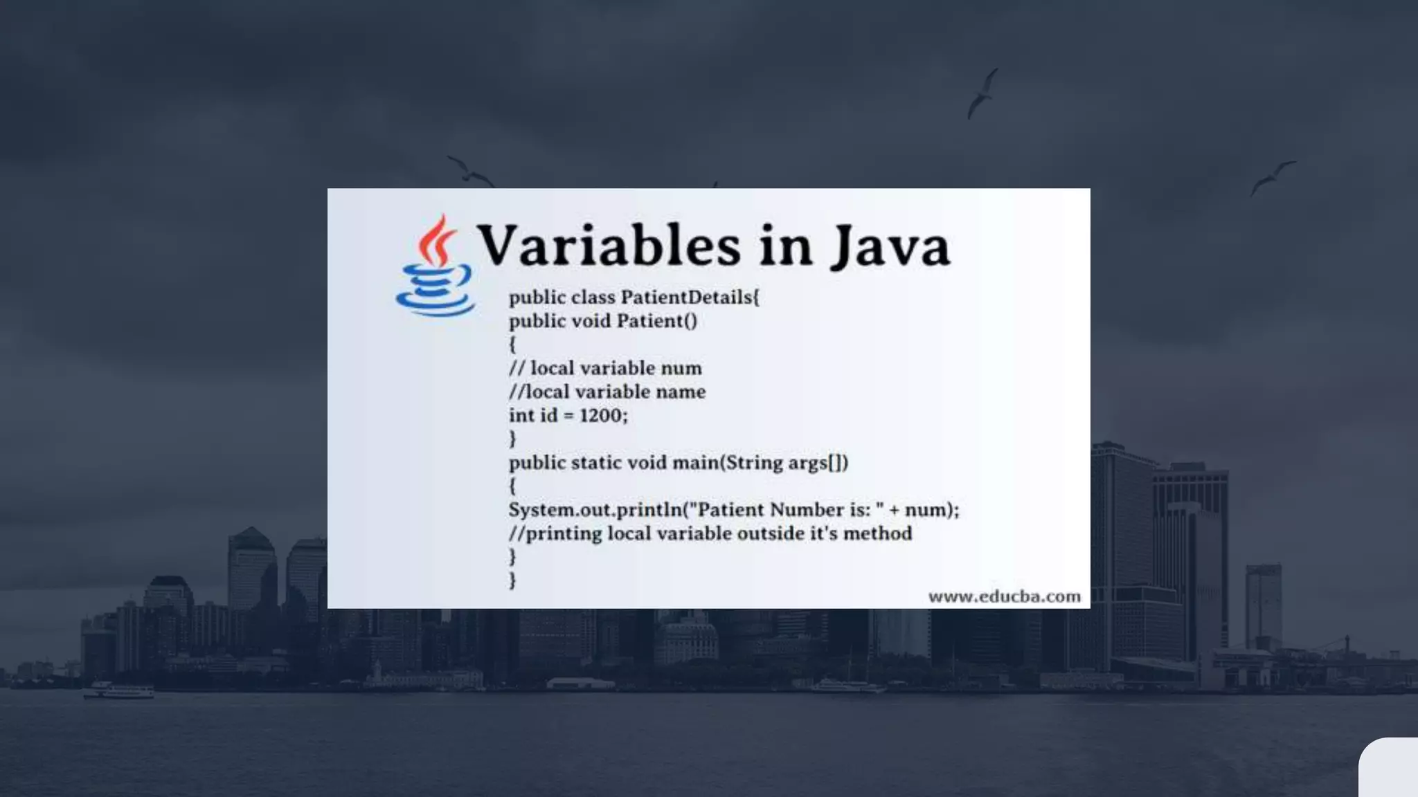 Learn About Variables | PPTX