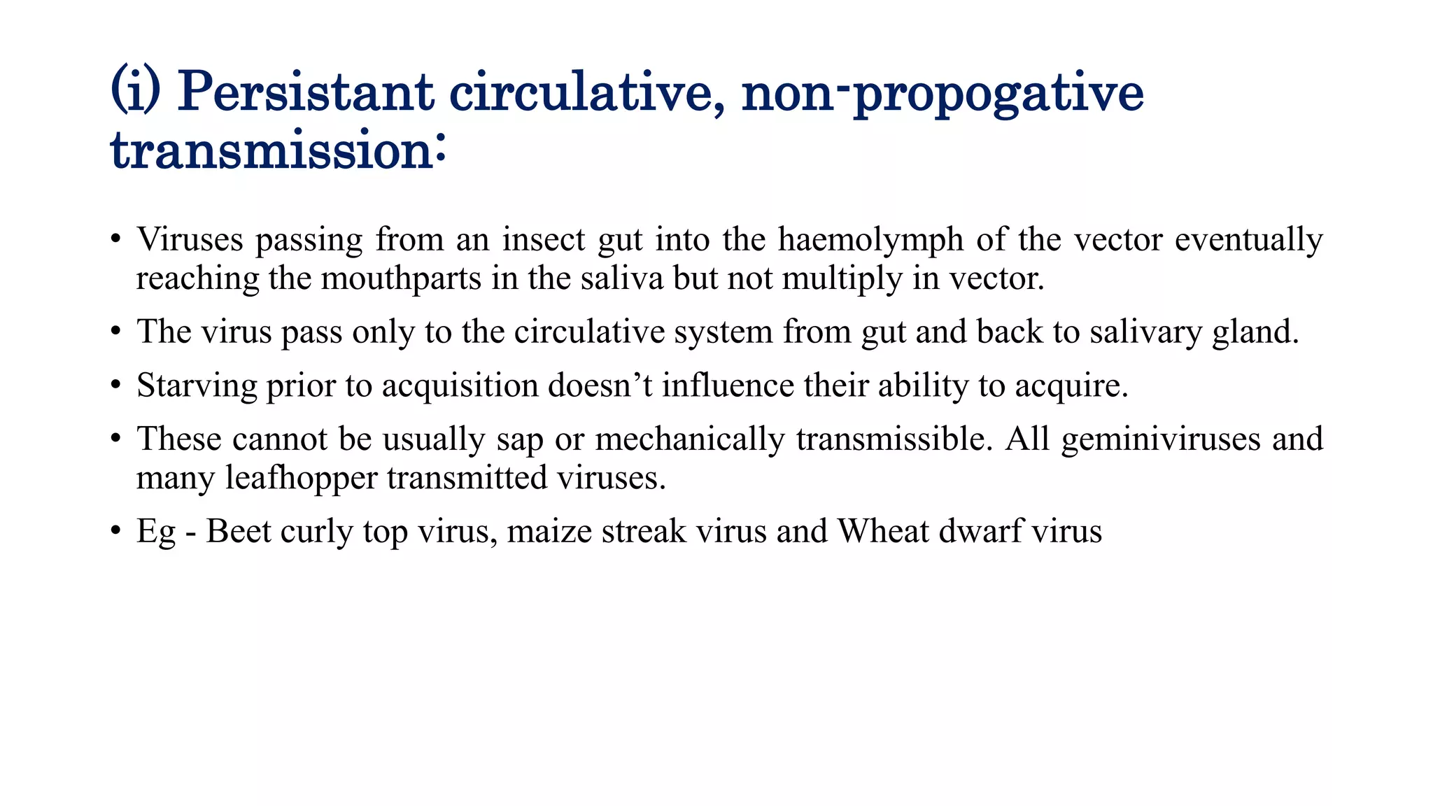 Virus vector relationship | PDF