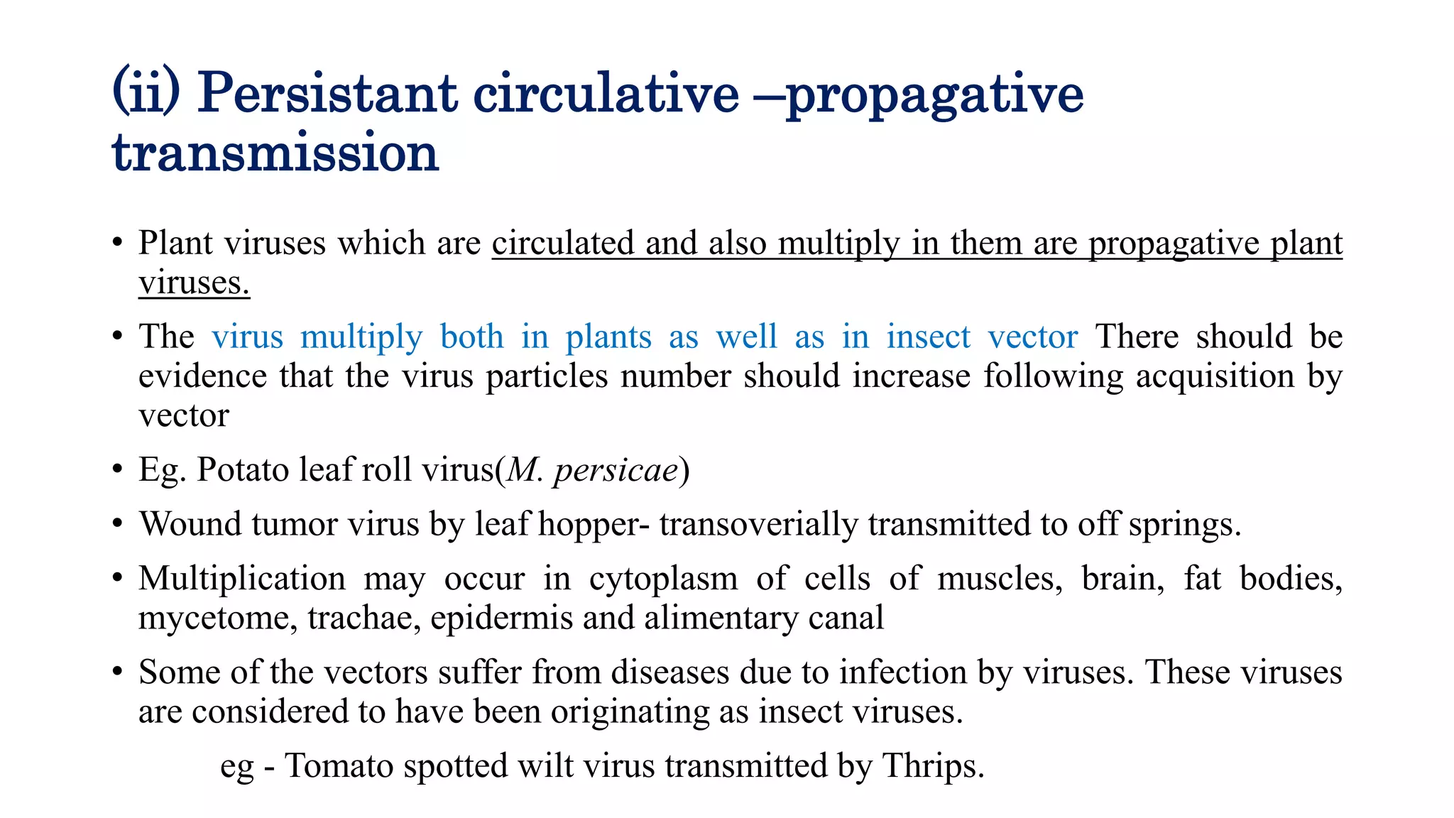 Virus vector relationship | PDF