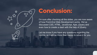 Conclusion Of The Course | PPT