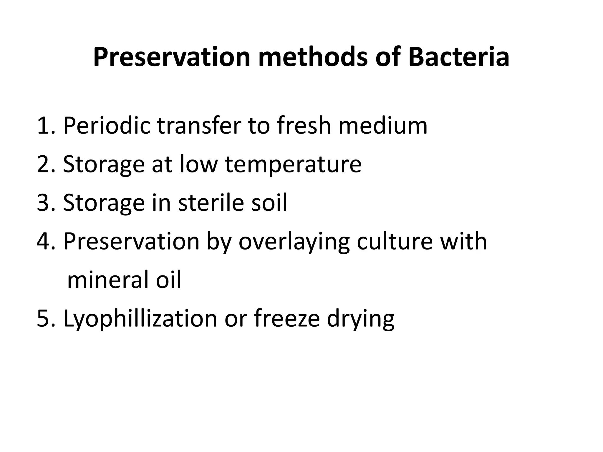 isolation and preservation of pure culture | PPTX