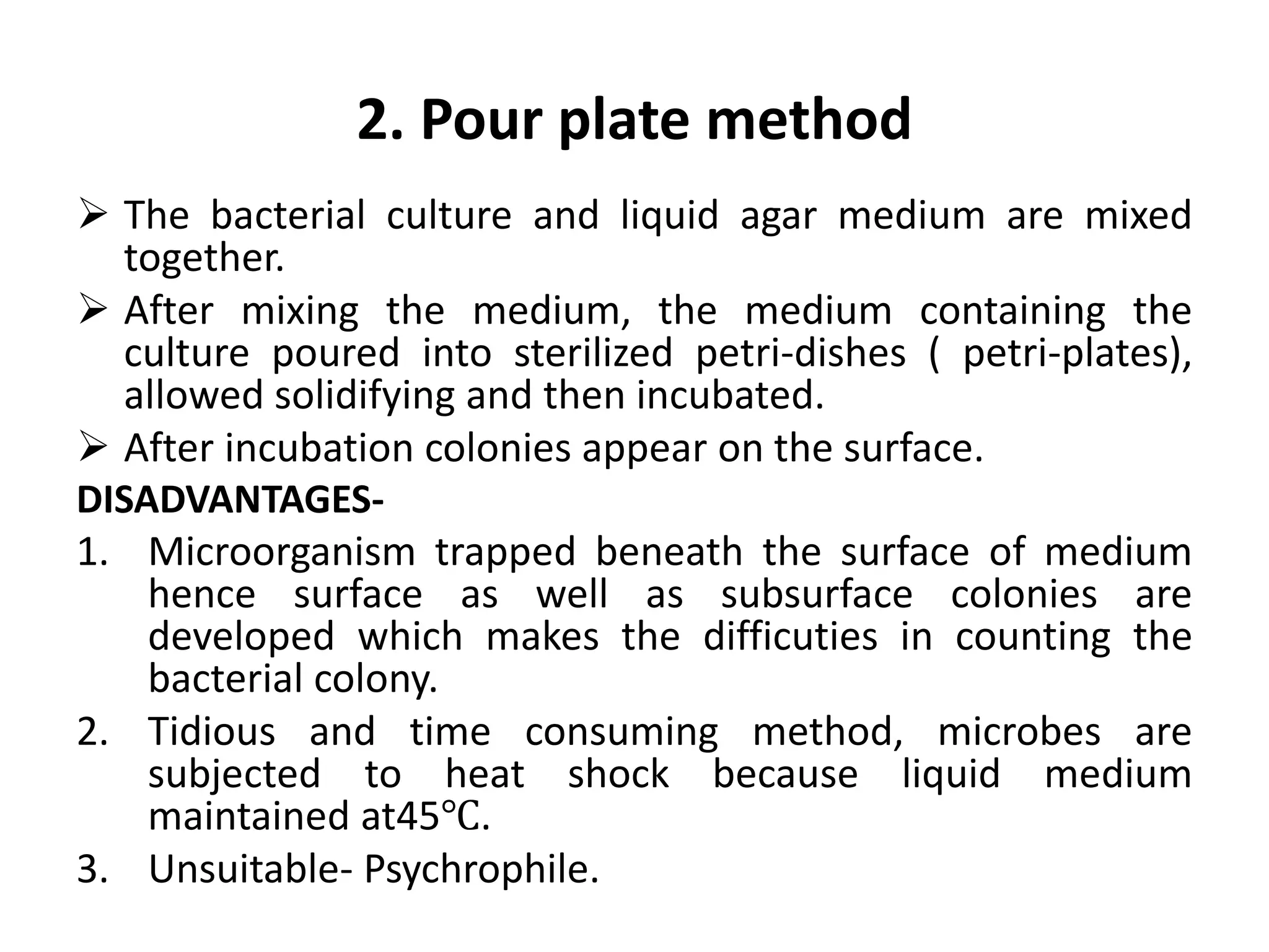 isolation and preservation of pure culture | PPTX