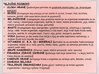 10. hrana izvor energije i gradivnih supstanci | PPTX