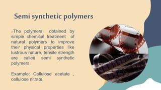 Polymers | PPTX | Chemistry | Science