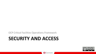 10. Process: ocp cfops security and access | PPT