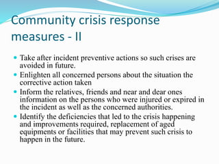 Crisis response presentation | PPTX