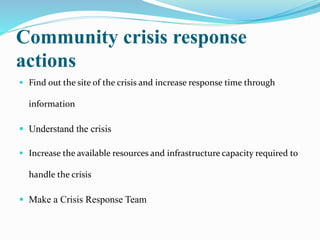 Crisis response presentation | PPTX